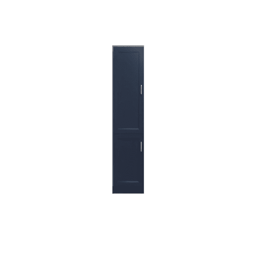 Linen Tower Solid Wood with Doors and Drawers - Wood | BT Bath